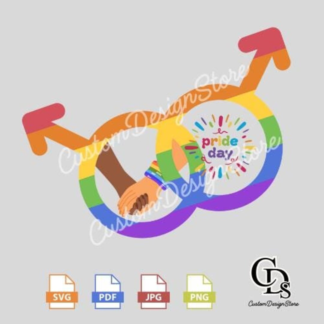 Pride Month LGBTQ Clipart PNG Design | High-resolution Digital Download ...