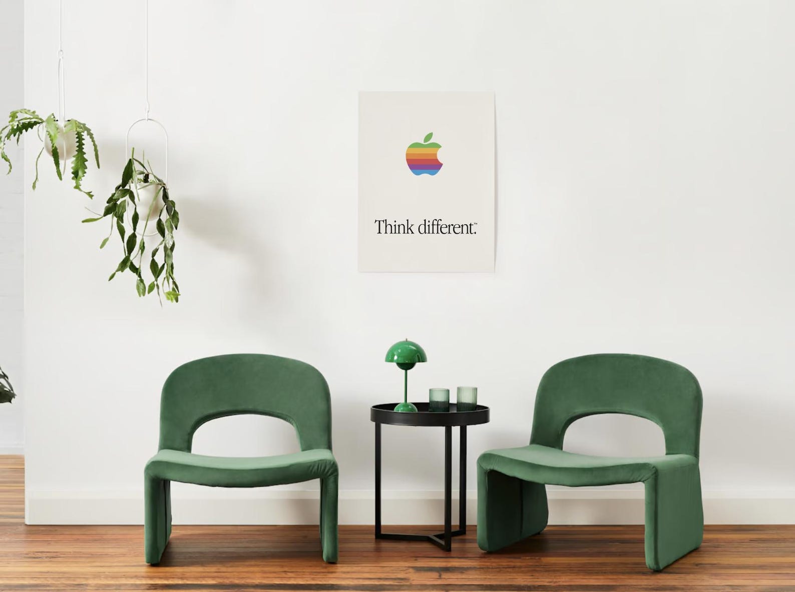 Vintage Apple "think Different" Poster - Etsy