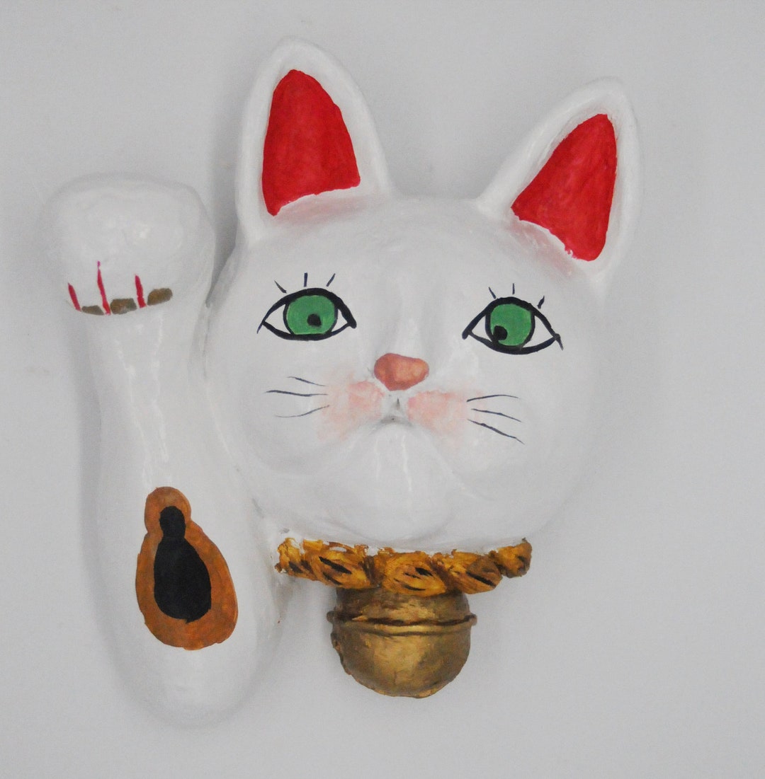 Maneki Neko Shiro 2 - Etsy