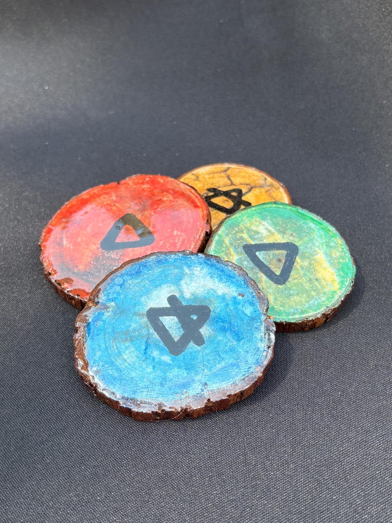 Elemental Altar Tiles - Etsy