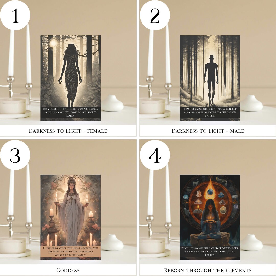 Initiation Card - Etsy