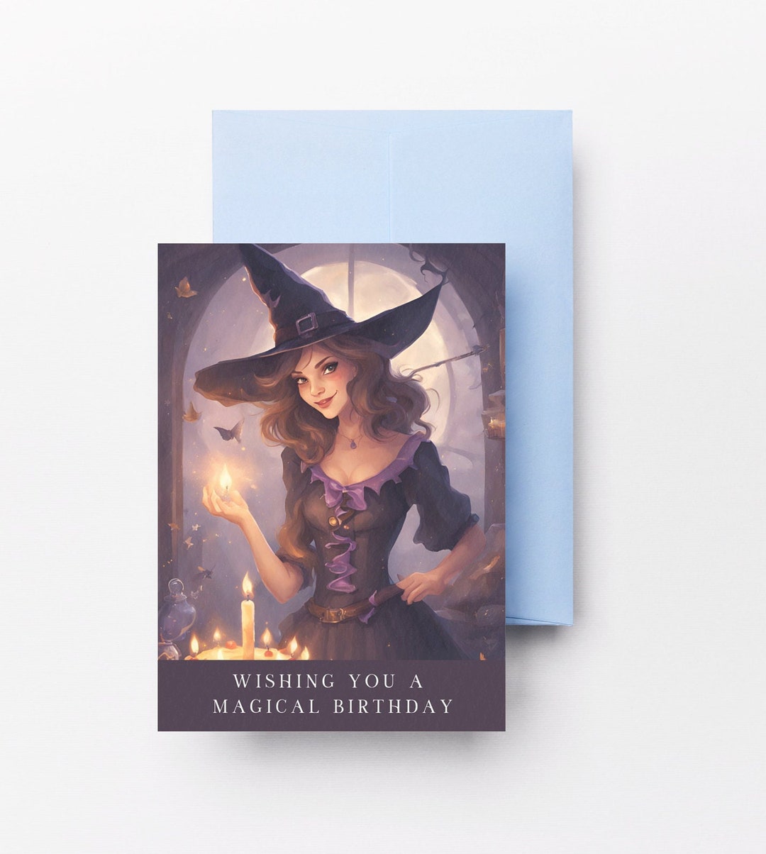 Witchy Birthday Card - Magical Birthday - Etsy
