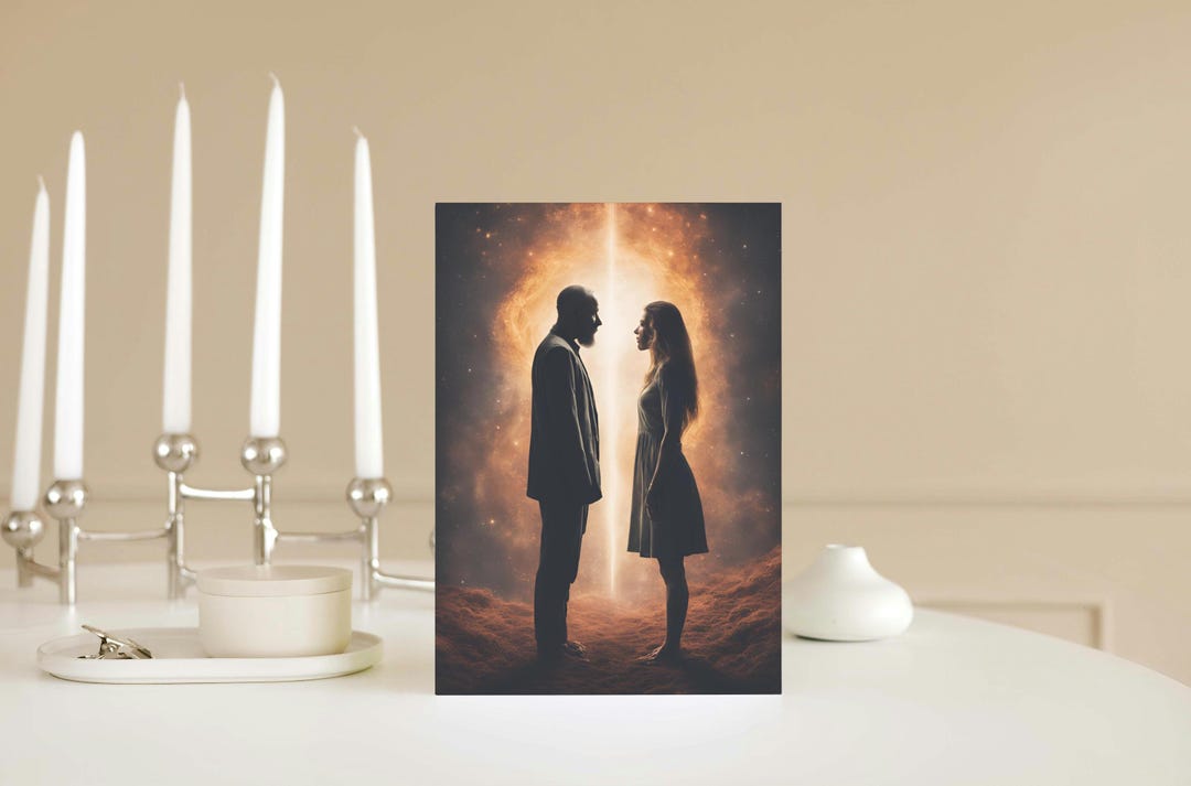 Occult Greetings Card - the Awakening - Etsy