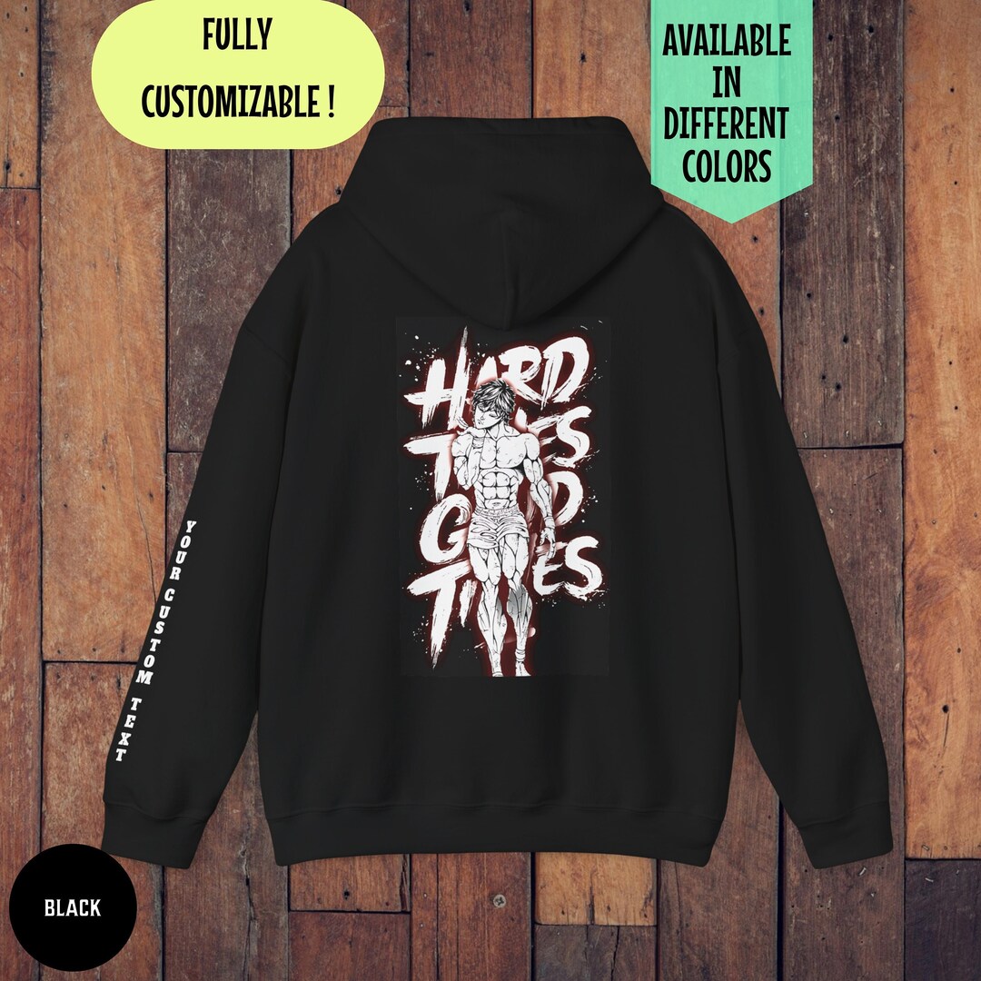Baki Hanma Hoodie, Baki Hoodie, Pump Cover, Gym Hoodie, Anime Hoodie ...