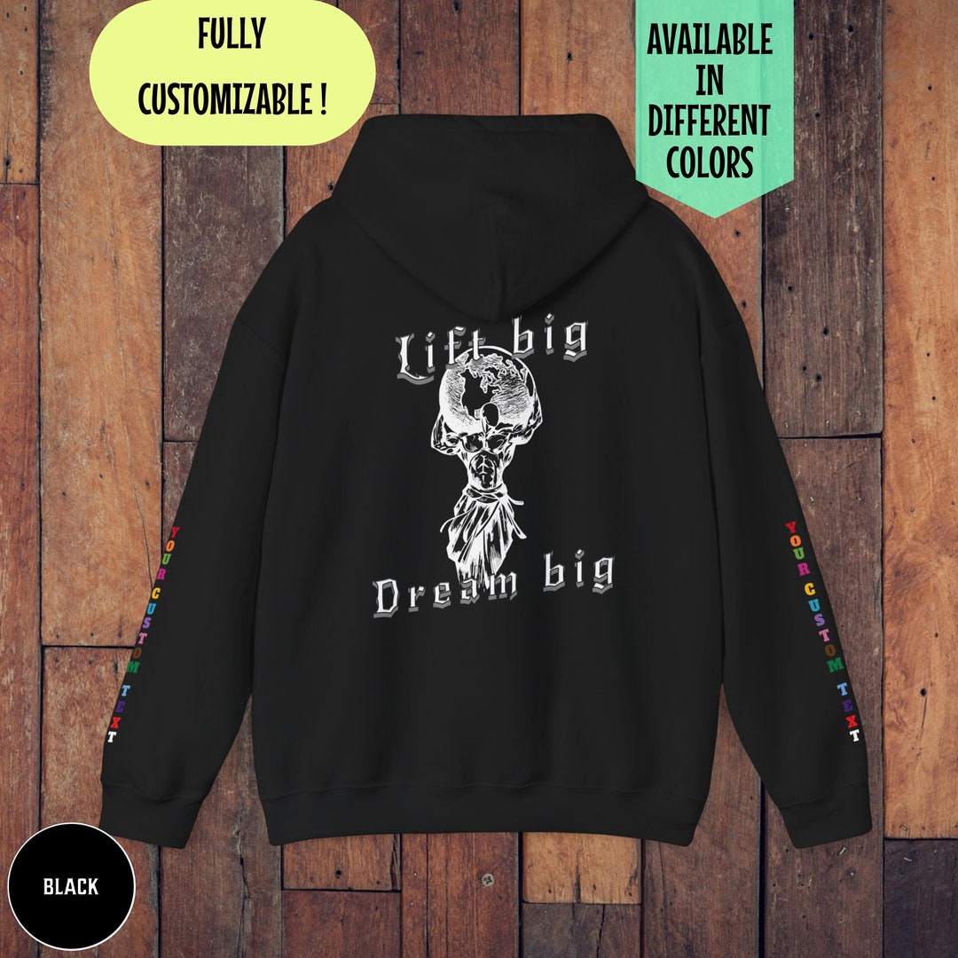 Custom Bodybuilder Hoodie, Lifting Sweatshirt, Pump Cover Hoodie ...