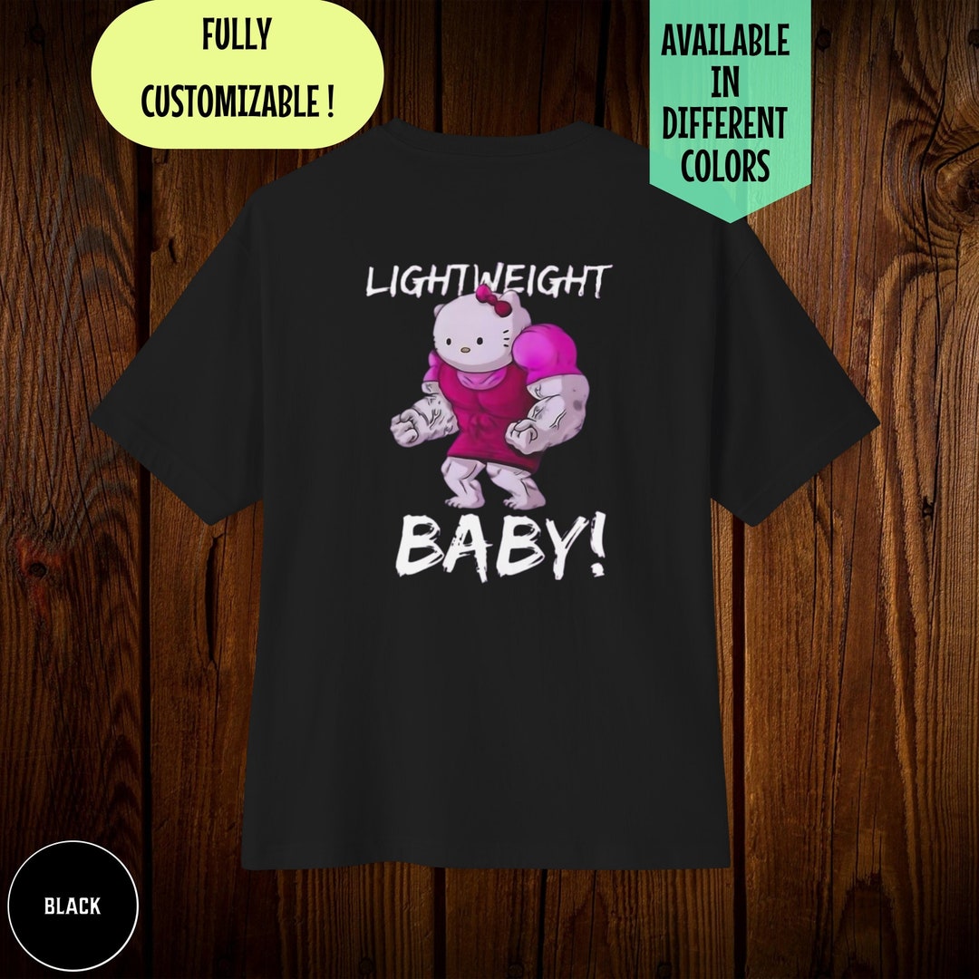 Lightweight Baby Shirt, Oversized Gym Shirt, Pump Cover Shirt, Hello ...