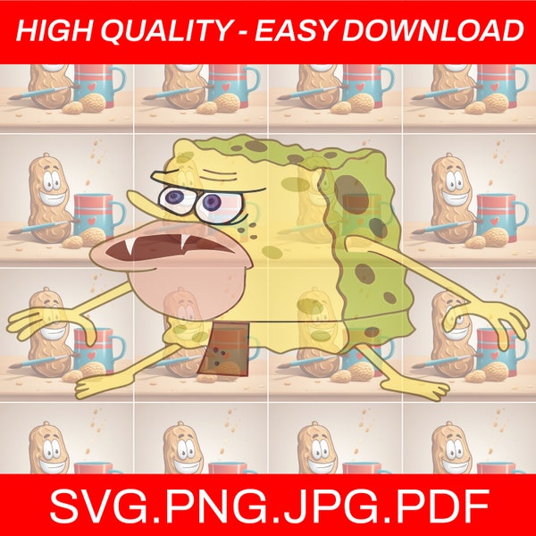 Spongebob Png - Etsy