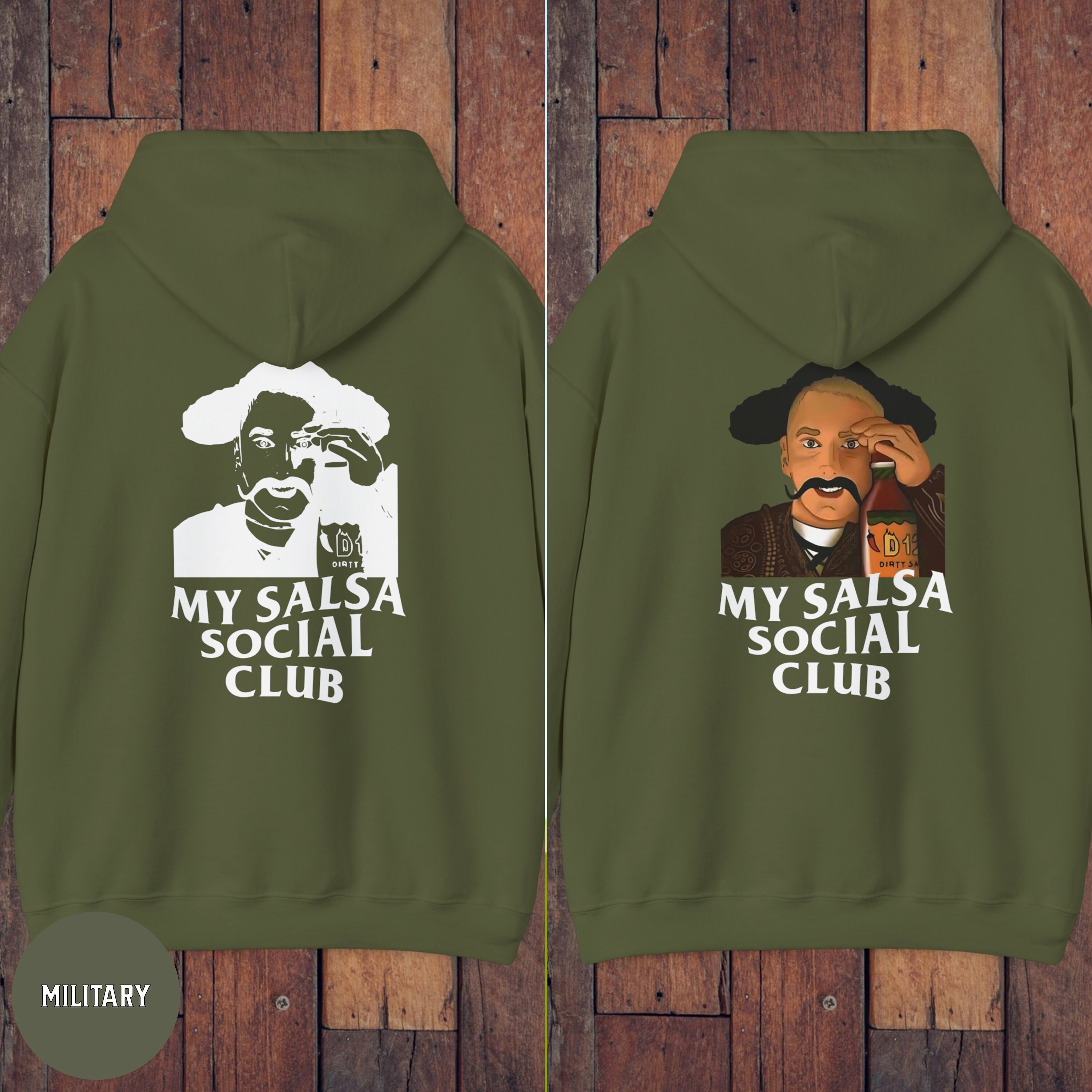 My Salsa Club Hoodie, Custom Eminem Hoodie, Funny Eminem Hoodie, Slim ...