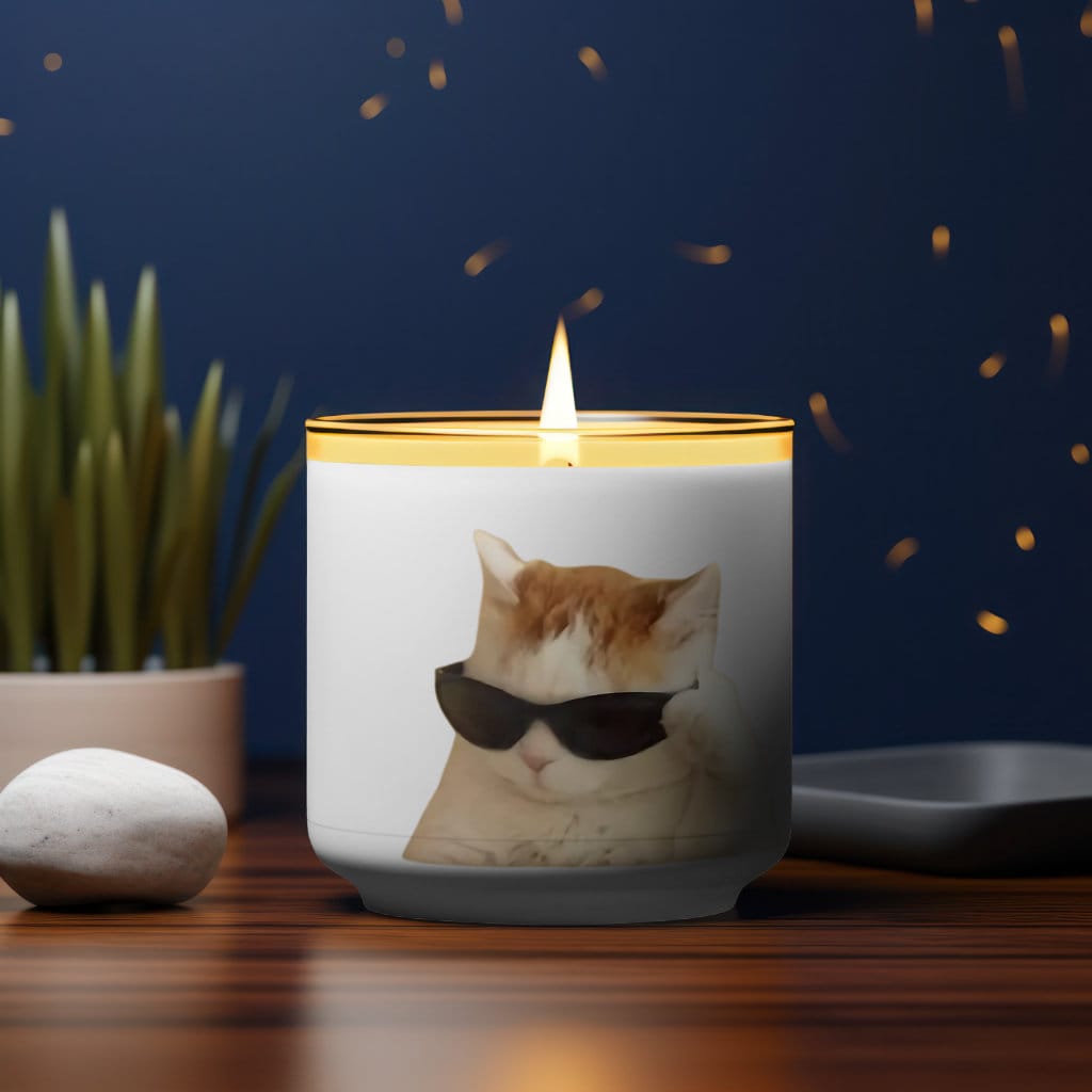 Sunglasses Cat Meme PNG Cat With Glasses Meme Funny Cat Meme SVG Cute ...