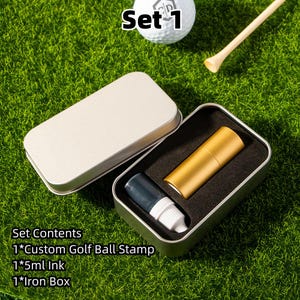 Custom Logo Stamp,personalized Custom Name Golf Ball Stamp, Golf Ball ...