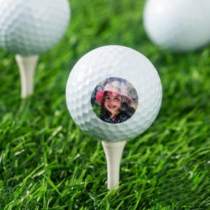 Golf Ball With Face on It, Your Face on Golf Ball, Custom Image Golf ...