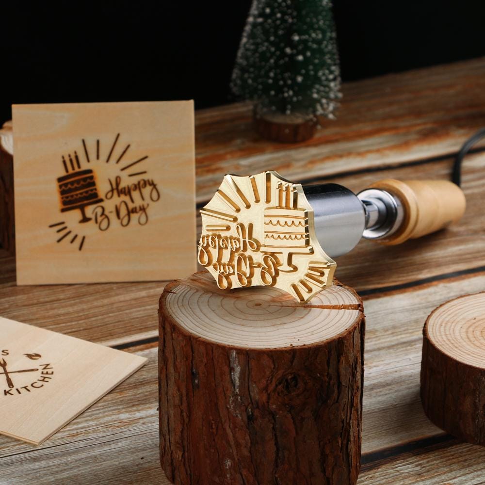 Custom Branding Iron for Wood, Personalized Wood Stamp for Woodworking ...