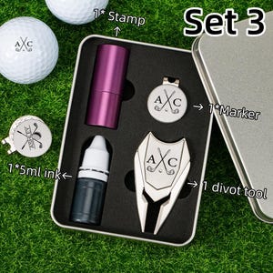 Custom Logo Stamp,personalized Custom Name Golf Ball Stamp, Golf Ball ...