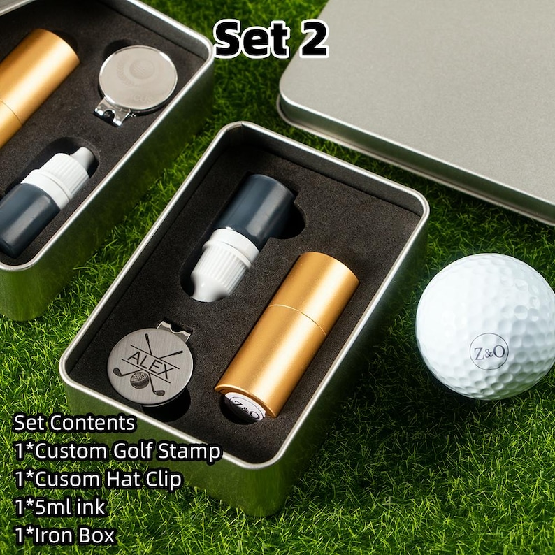 Personalized Your Own Golf Ball Stamp, Golf Ball Marker, Custom Stamp ...