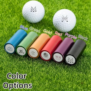 Personalized Golf Ball Stamps - Custom Name Golf Ball Stamps - Golf ...