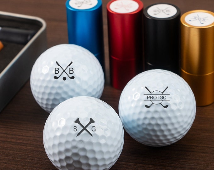 60 Designs for Golf Ball Stamp, Metal Golf Ball Stamp, Personalized ...