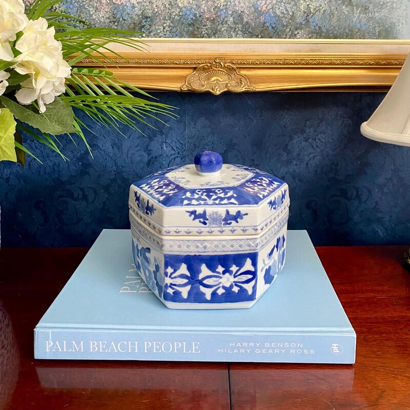 White Porcelain Box - Etsy