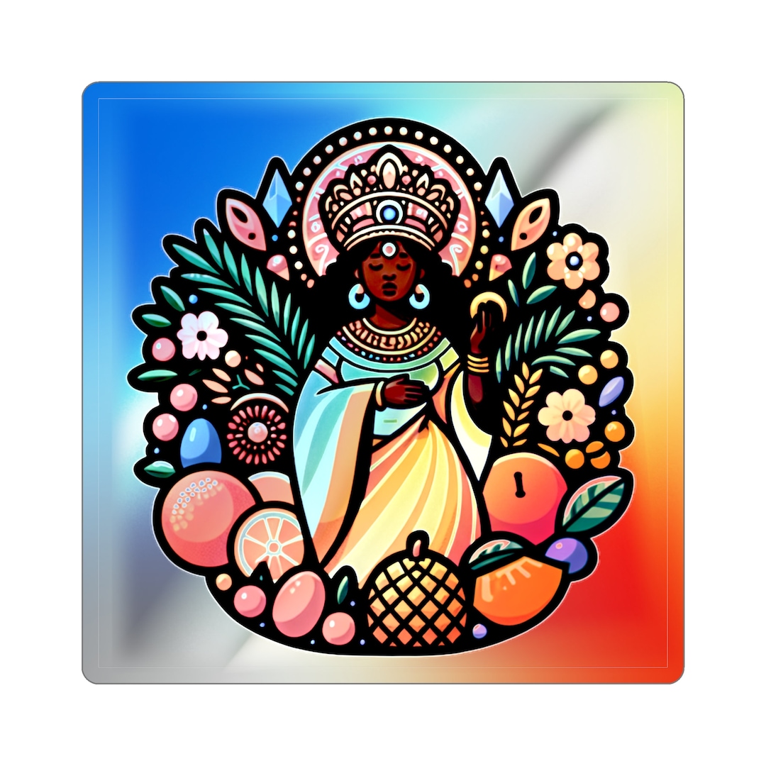 Orisha Goddess Oba Sticker - Etsy