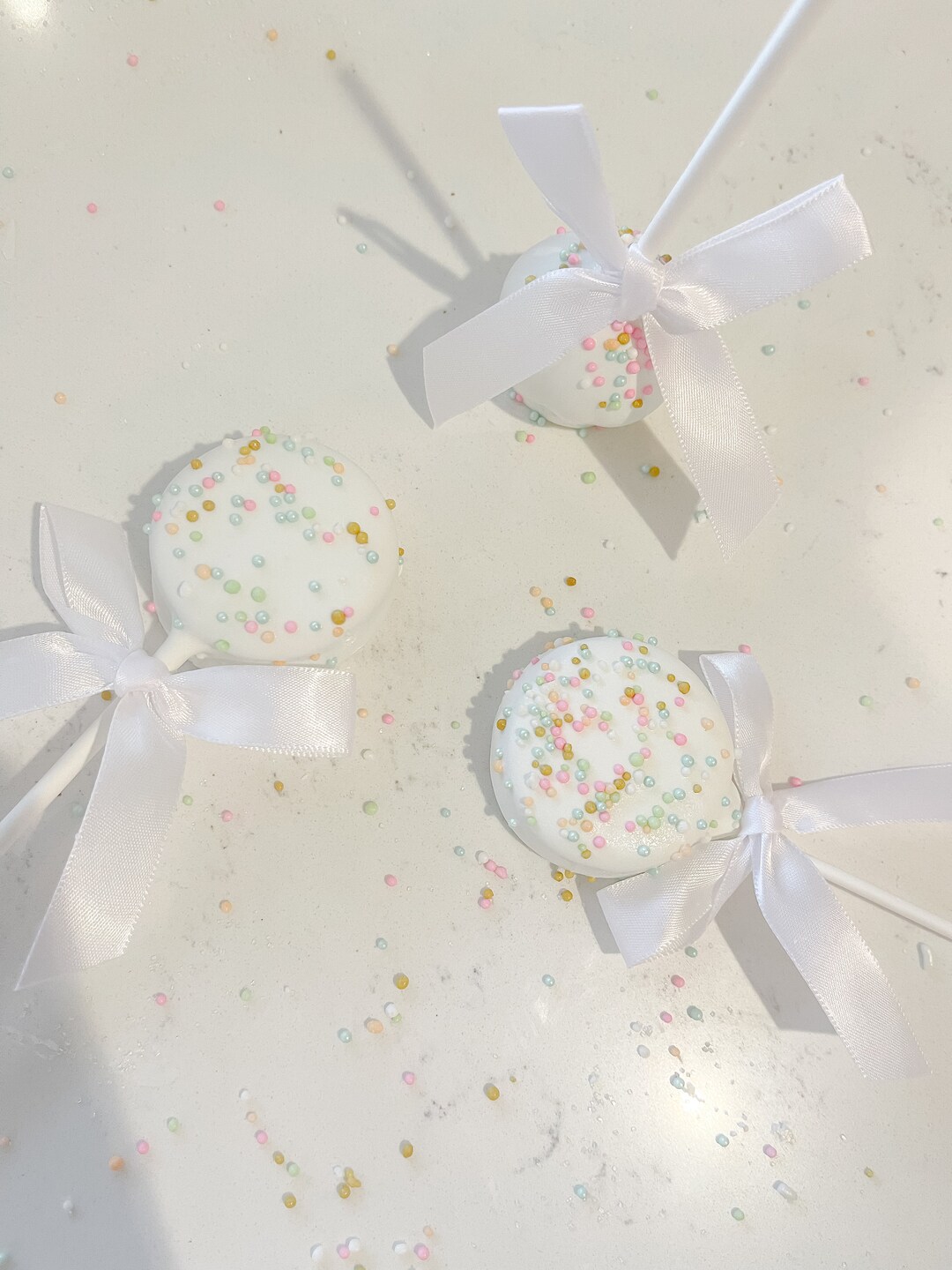 Disc Cake Pops, Birthdays, Baby Shower, Bridal, Baptism, Gift for ...