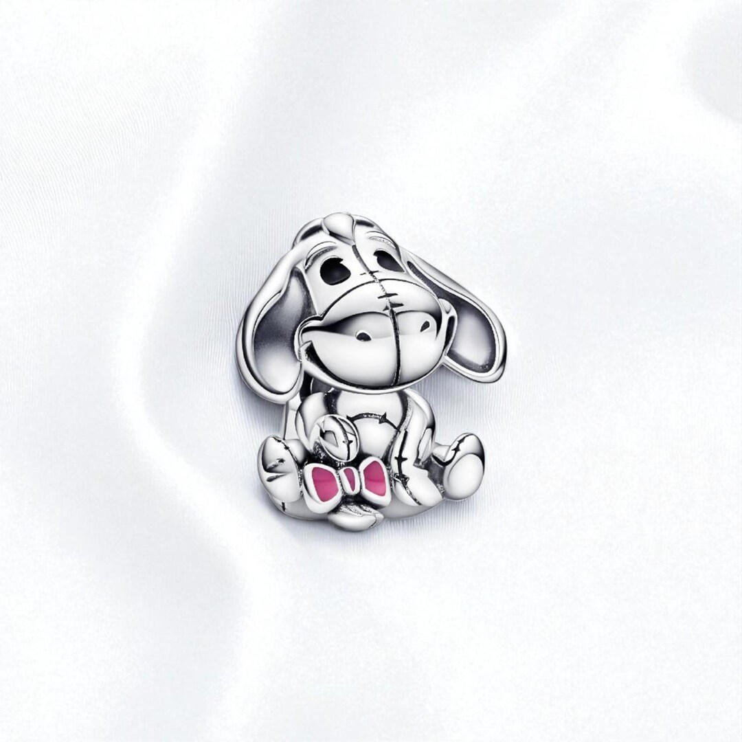 Winnie the Pooh Eeyore Charm, 14K Gold-plated Jewellery, Lovely Gift ...