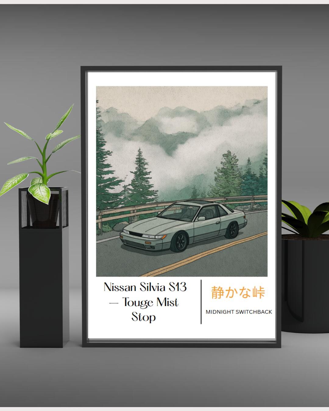 Nissan Silvia S13 – Touge Mist Stop - Etsy