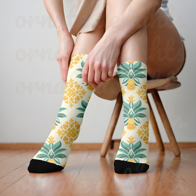 Crew Sock Mockup Bundle, Canva Drag & Drop Overlay, Sublimation All ...