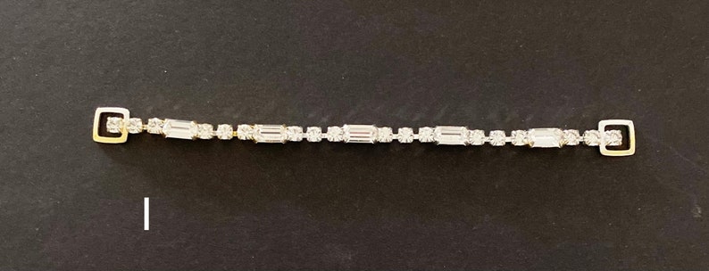 Silver Rhinestone Bikini Strap & Hip Connectors. Various Lengths and ...