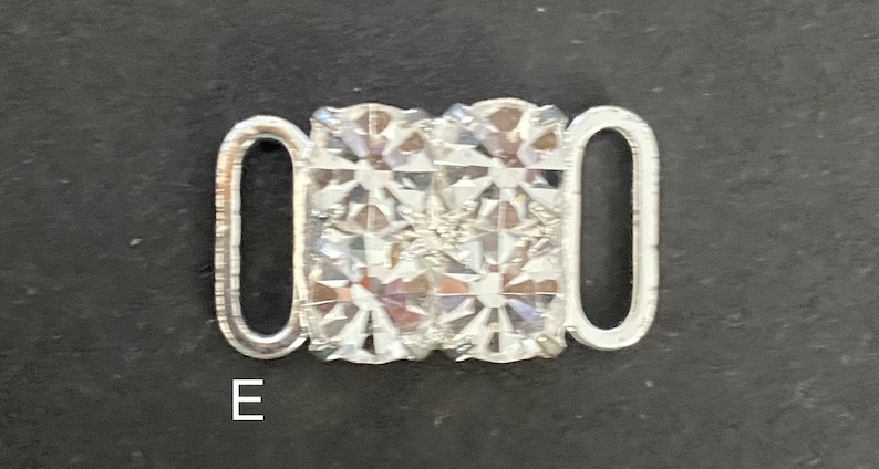 Rhinestone Connectors - Silver, Gold, Black. Various Lengths and Styles ...