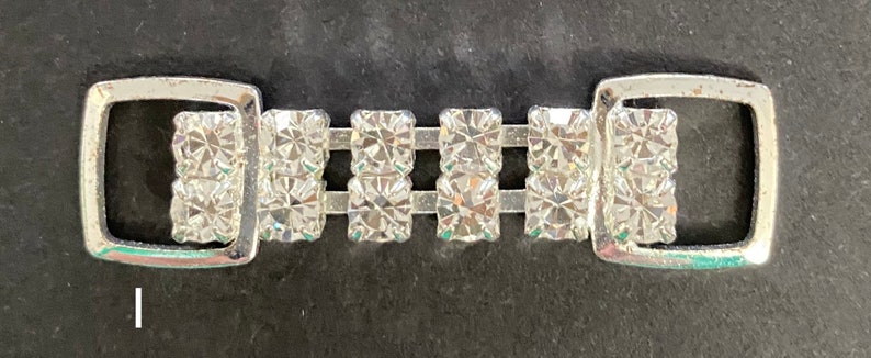 Silver Rhinestone Bikini Back, Strap & Hip Connectors. Various Lengths ...