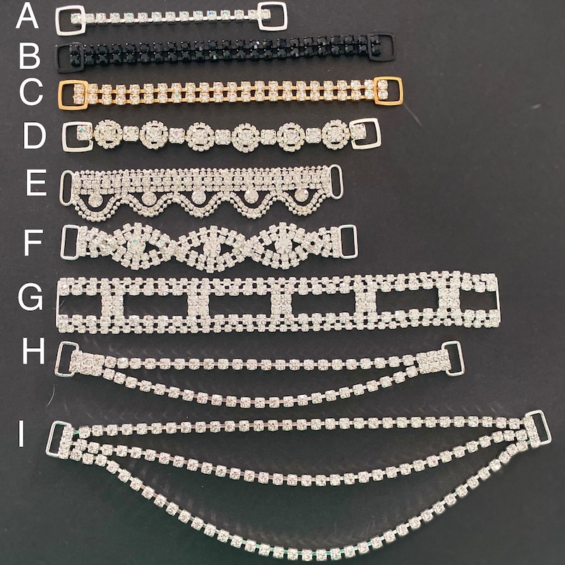 Rhinestone Connector - Etsy