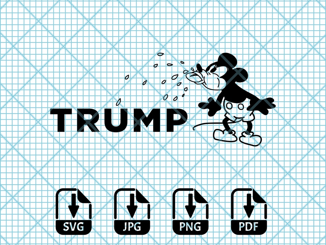 Spitting on Trump Digital Design, Svg Png Jpg Pdf Instant Digital ...