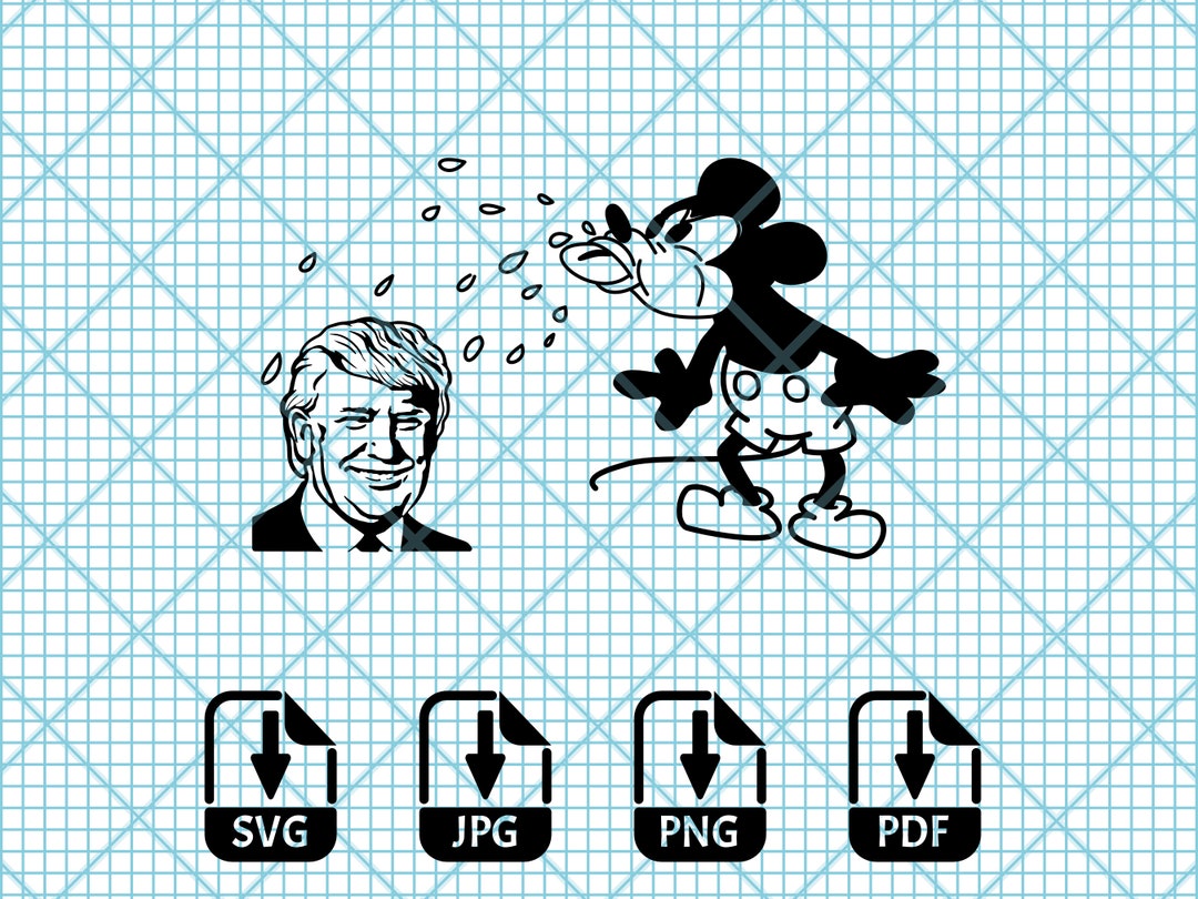 Spitting on Trump Digital Download, Svg Png Jpg Pdf Graphic Design ...
