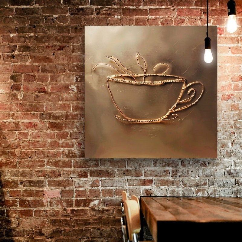 Coffee Canvas Art - Etsy