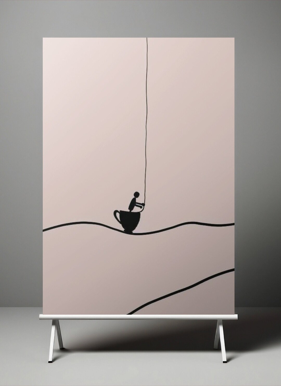 Museum Quality Poster Matte Paper Latte Wall Art for Home Cafe Art ...