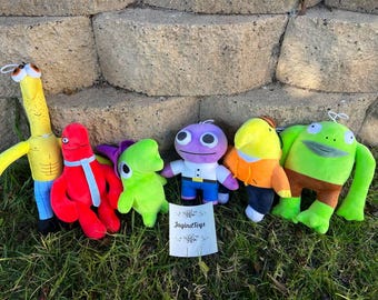 Smiling Friends Glep, Handmade Plush Toy - Etsy