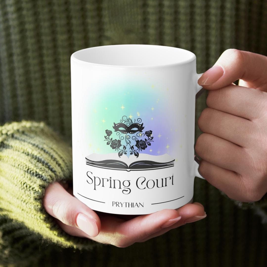 ACOTAR Spring Court Magic Mug - Heat Activated Color Changing Design ...
