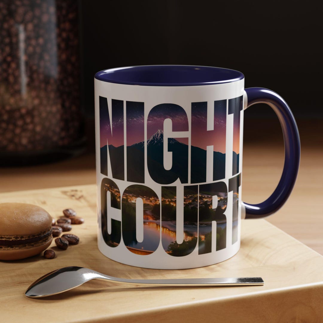 Night Court Mug | ACOTAR Inspired Art, Bookish Gift for Coffee Tea ...