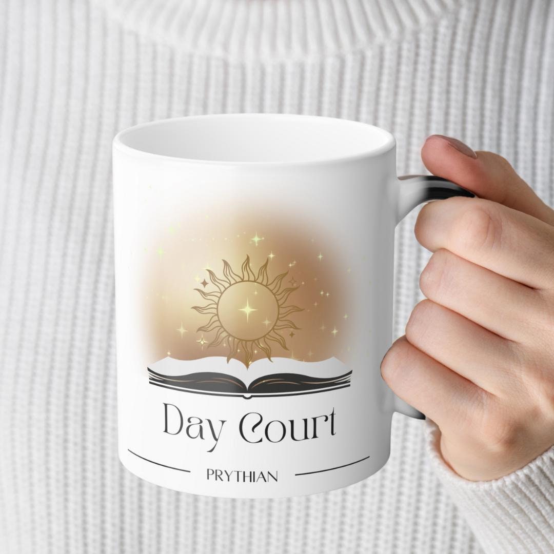 ACOTAR Day Court Magic Mug - Heat Activated Color Changing Design | SJM ...