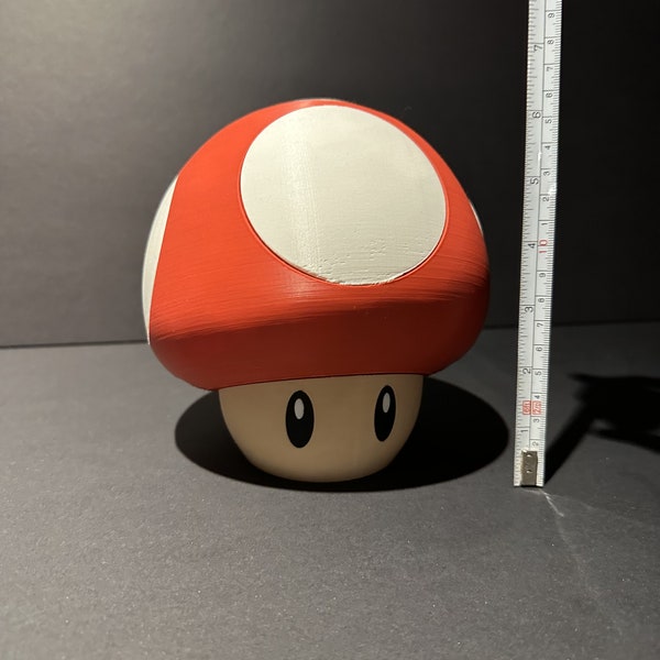 Super Mario Mushroom 3d Print - Etsy