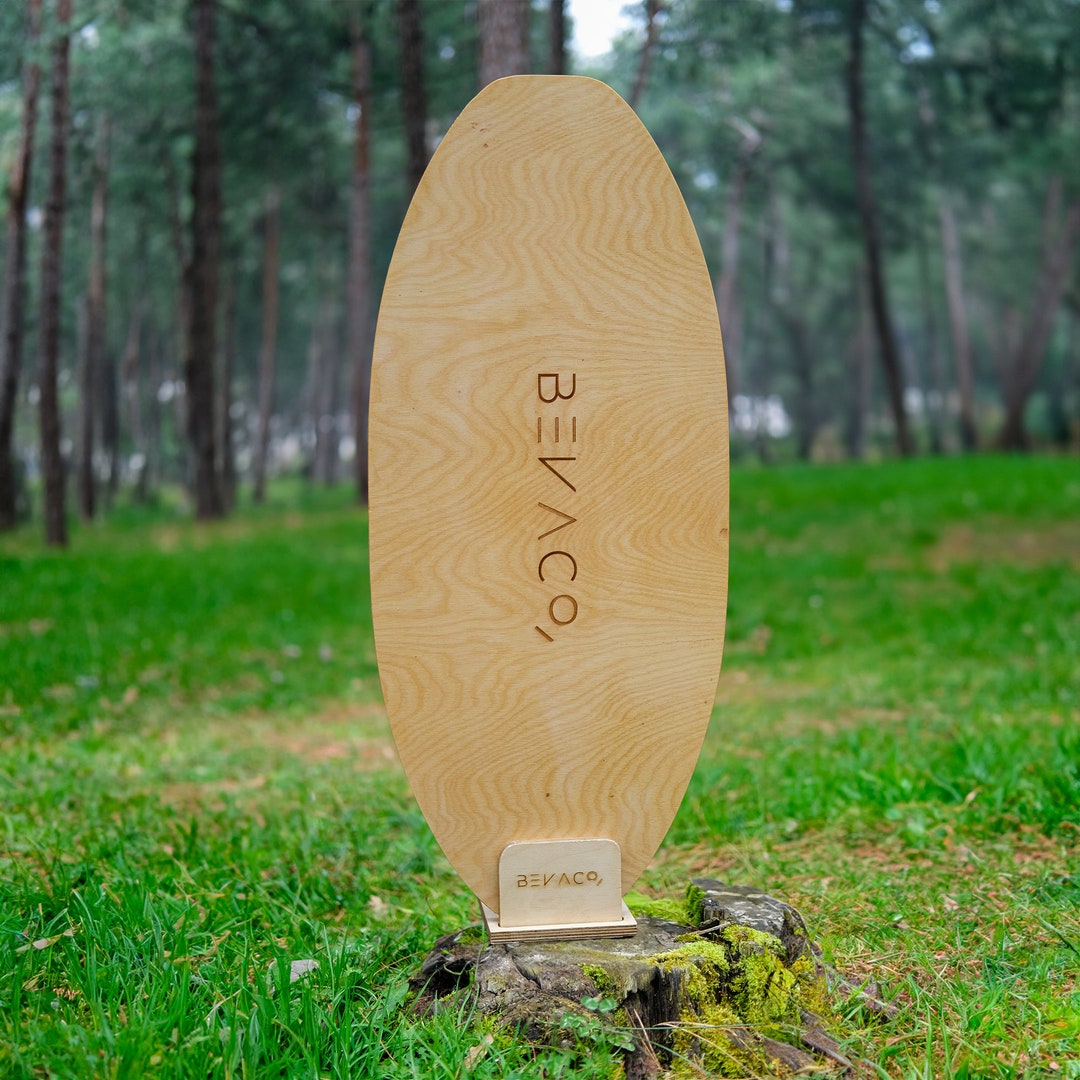Bevaco , Natural Wood Balance Boards With Roll ,feeling of Surfing ...
