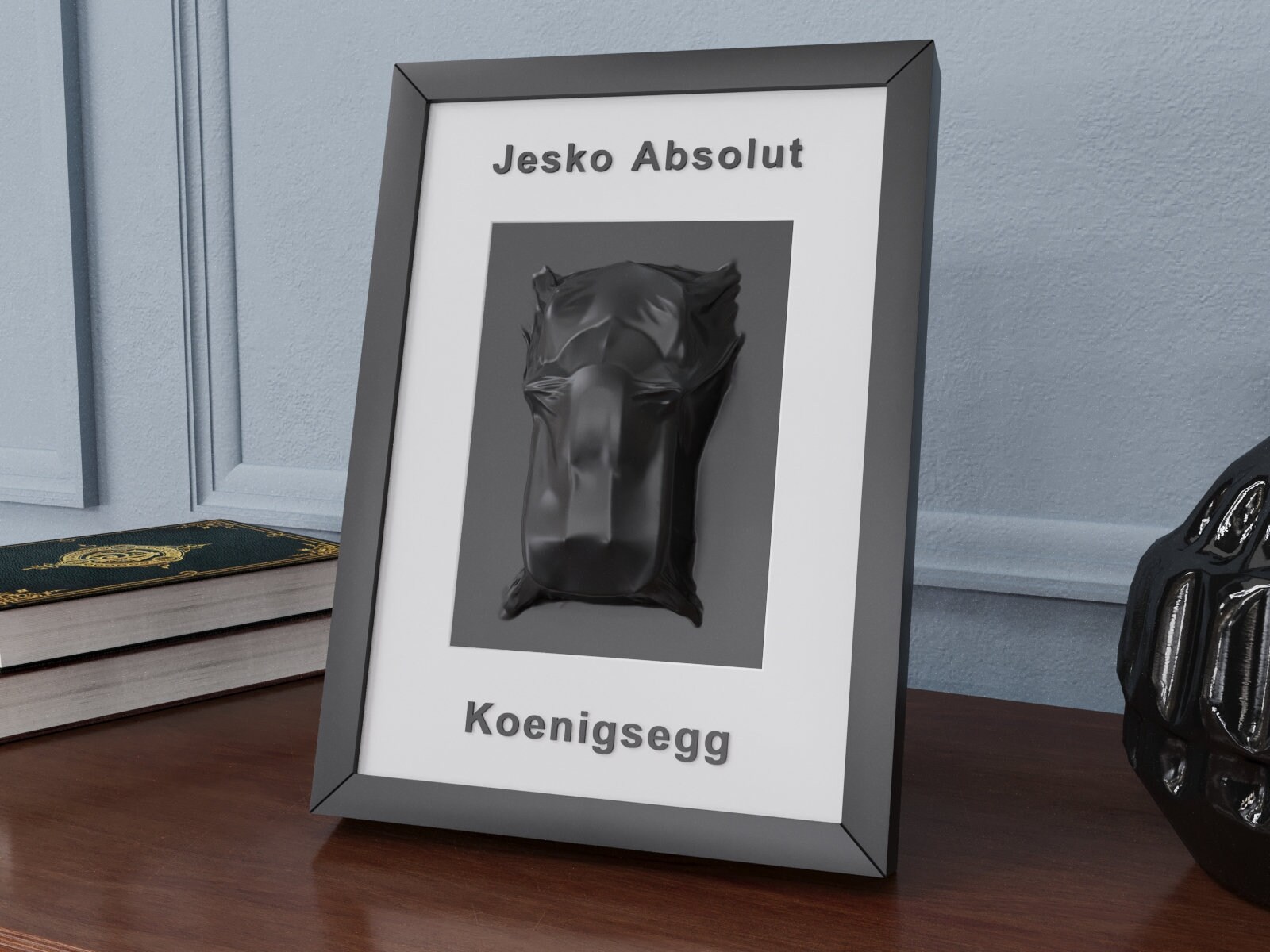 Koenigsegg Jesko Absolut 3D Ghost Frame - Etsy