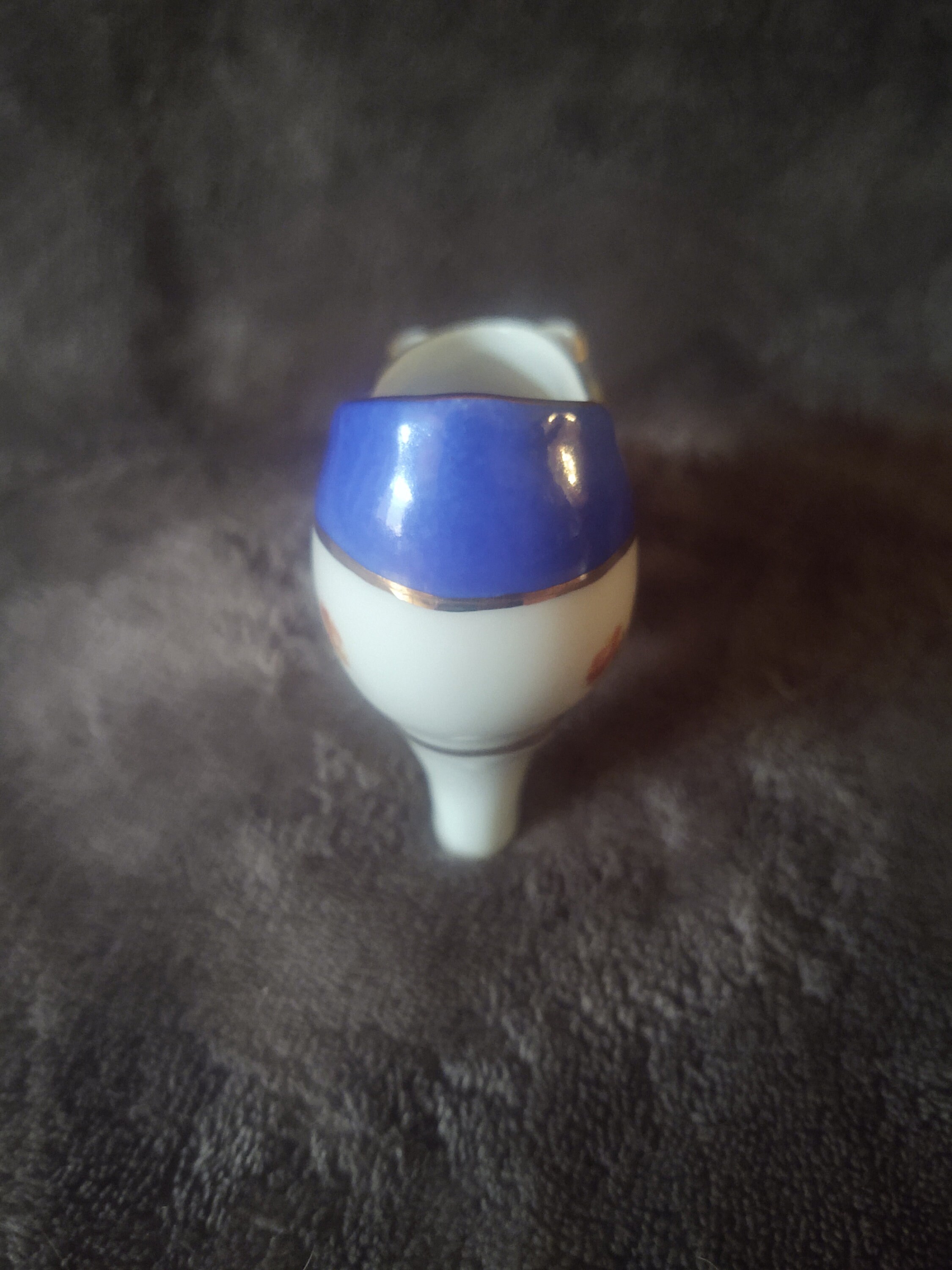 Beautiful Cracker Barrel Blue, White Floral High Heel Porcelain Shoe - Etsy