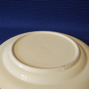 9" Vintage Blue/white Plate - Etsy
