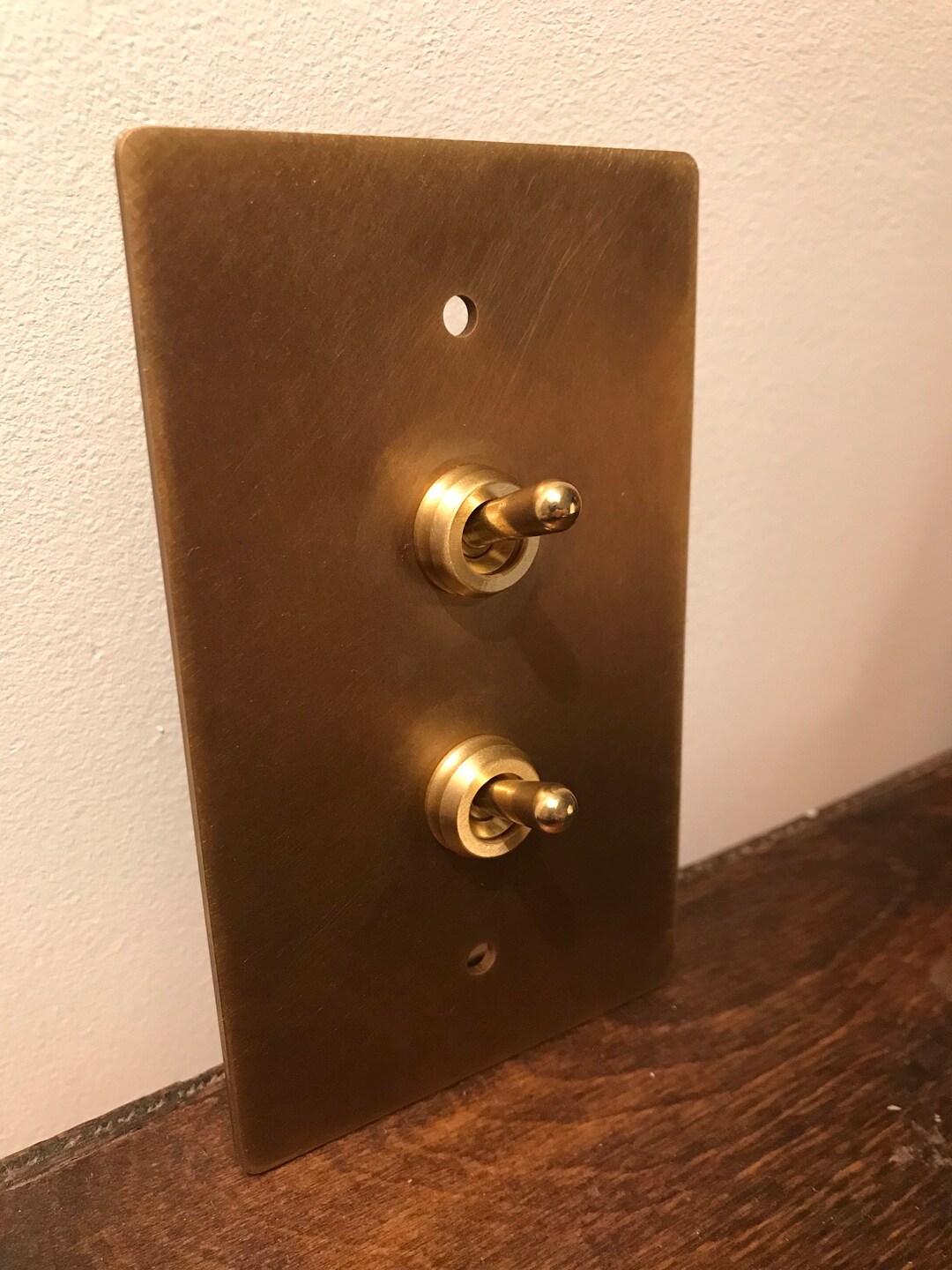 Retro Brass Toggle Light Switch for Home Lighting - Etsy