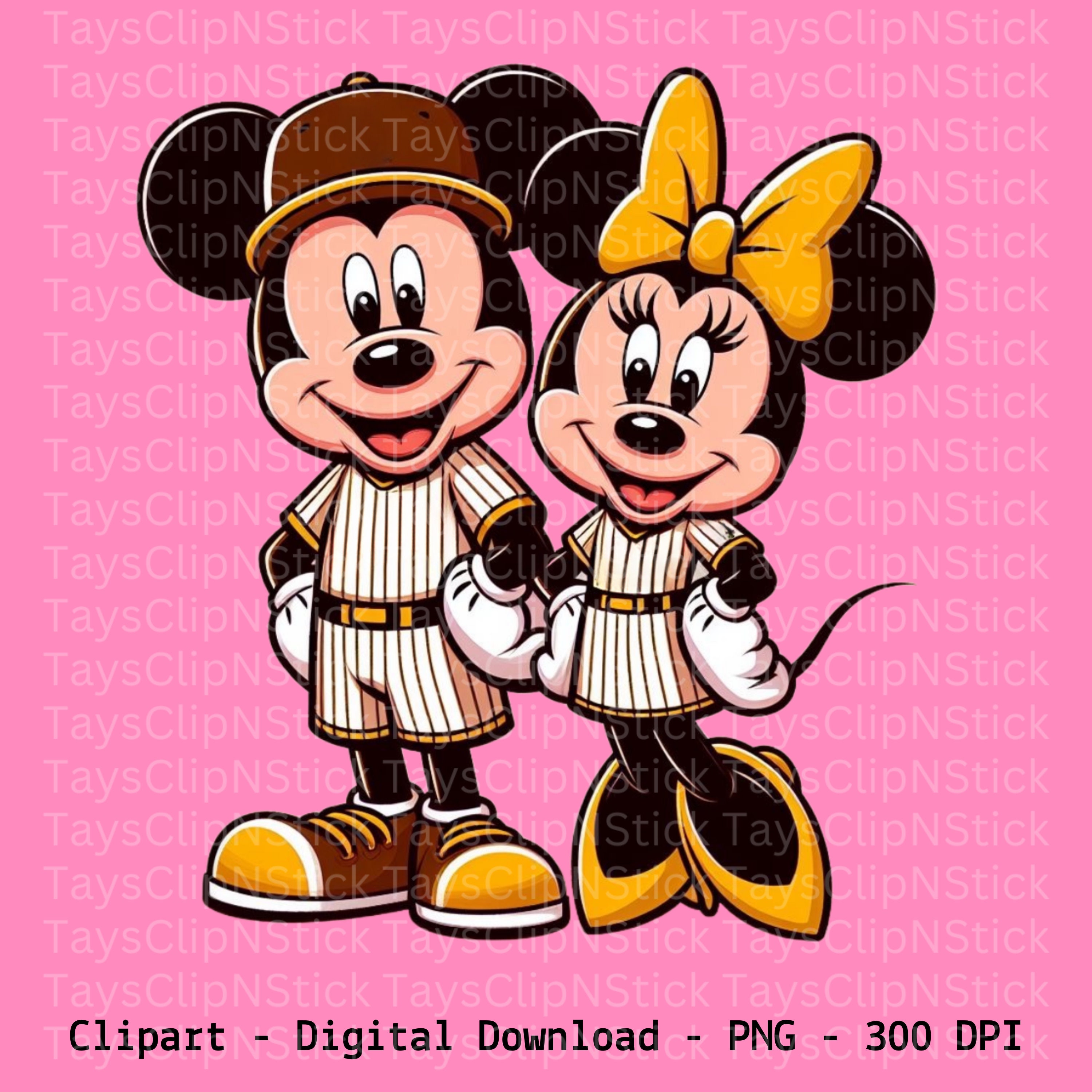 Baseball Fans Couple Clipart Digital Download PNG 300 DPI - Etsy