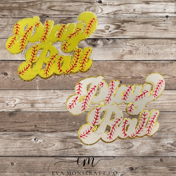 Softball Iron On - Etsy