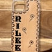 Custom Hand Tooled Leather Phone Case - Etsy