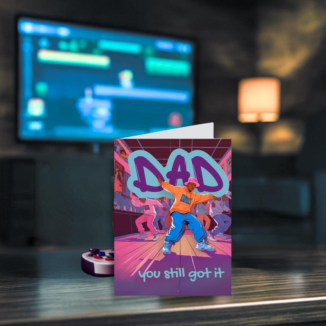 Dad, You Still Got It | Retro 80s Father's Day Card | 4x6 Folded ...