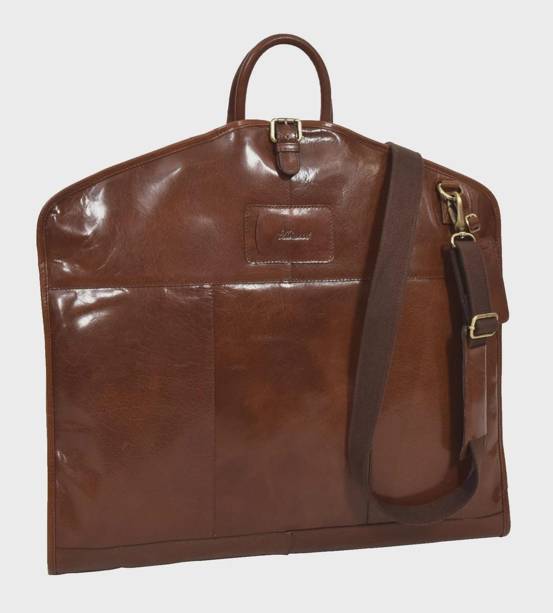 Vegetable Tanned Leather Suit Carrier Travel Garment Bag - Etsy