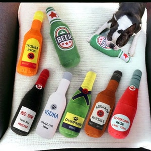 Beer Bottle Dog Toy - Etsy